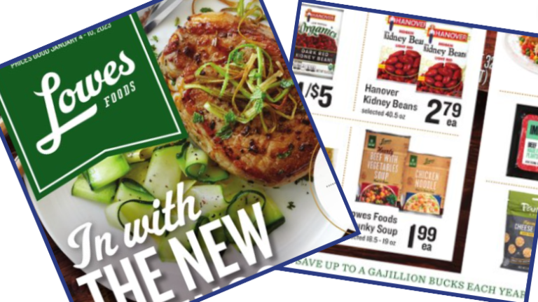 Lowes Foods Weekly Ad: 1/4-1/10 :: Southern Savers
