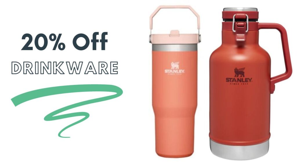 Stanley 30oz Flip Straw Tumbler + More For 20% Off :: Southern Savers