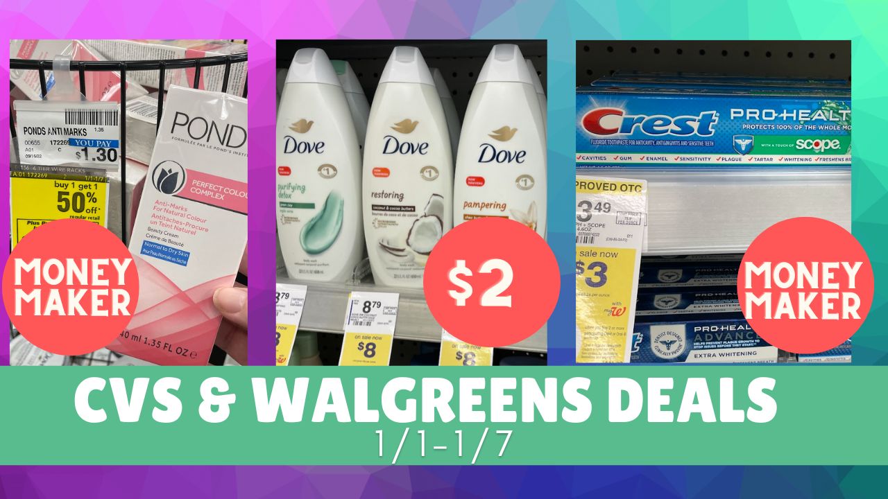 Video: Top CVS & Walgreens Deals 1/1-1/7 :: Southern Savers