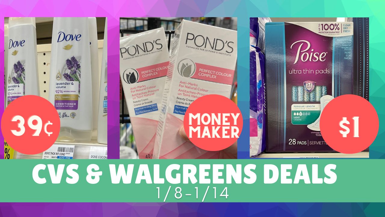 Video: Top CVS & Walgreens Deals 1/8-1/14 :: Southern Savers