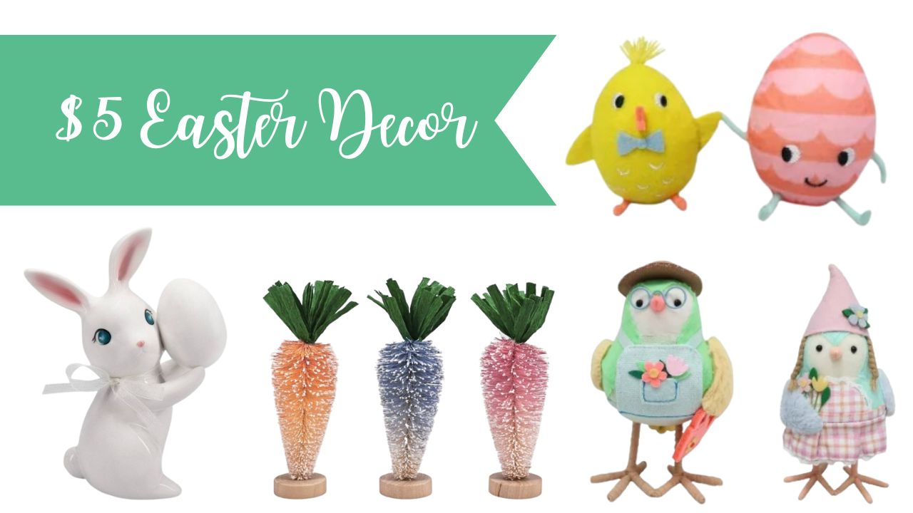 $5 Easter Decor and Basket Fillers at Target :: Southern Savers