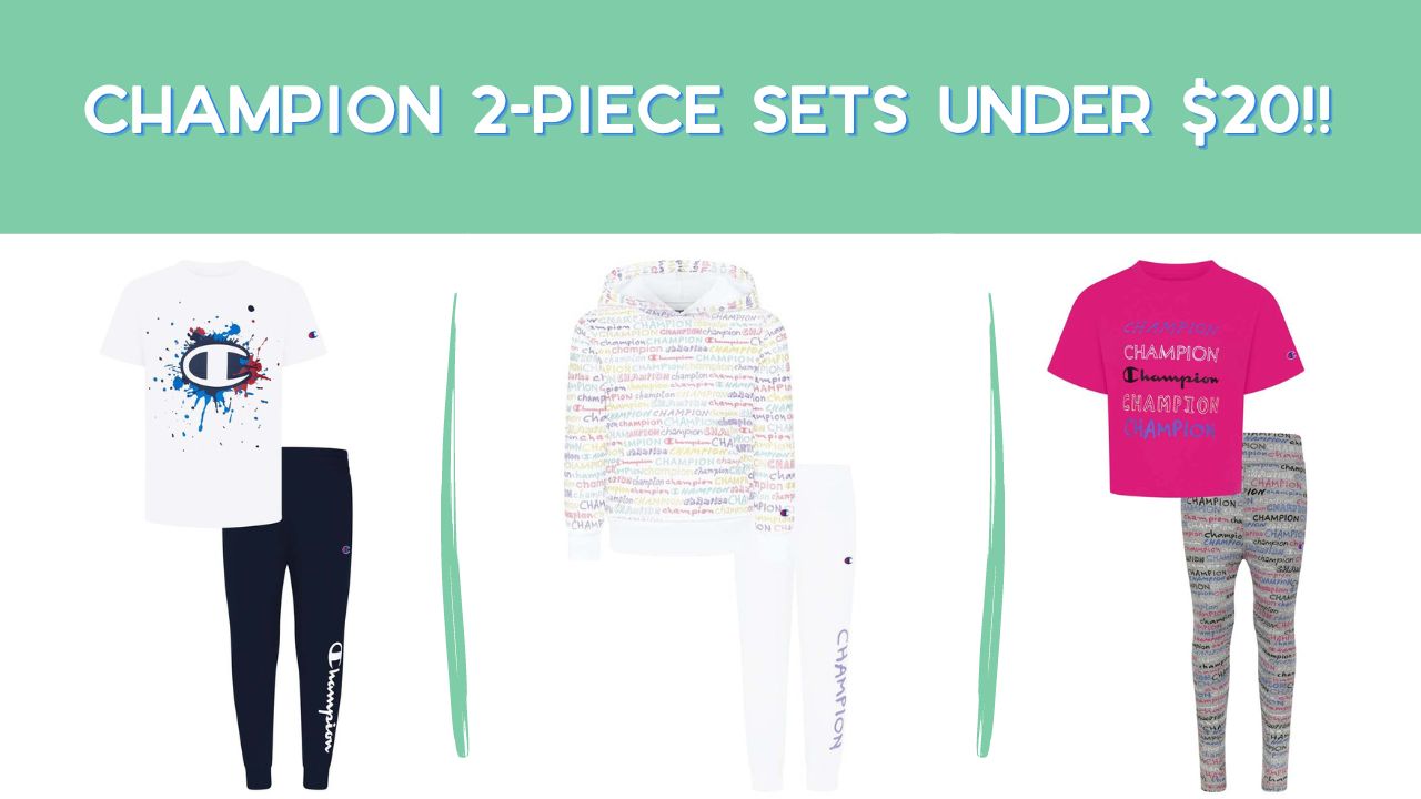 Champion Kids' 2-Piece Sets For $15.99 (reg. $44) :: Southern Savers