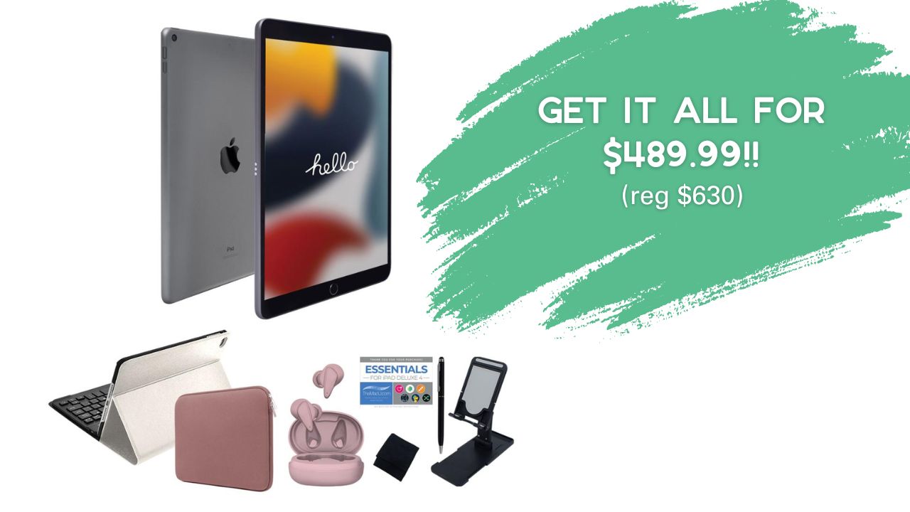 Apple iPad Gen 9 With EarBuds & Keyboard $490 (reg. $630) :: Southern ...