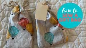 How to Sew a Gift Bag :: Southern Savers