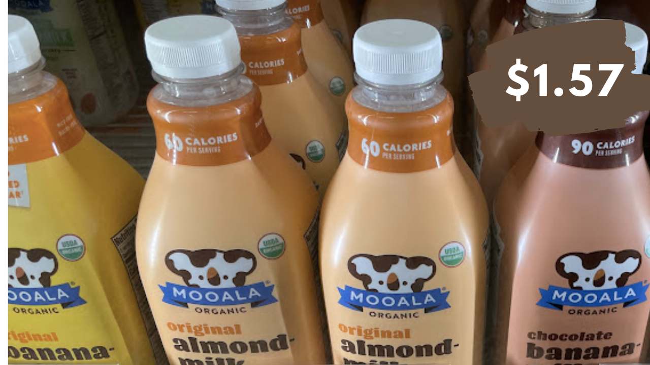 $1.57 Mooala Plant-Based Milk (reg. $5.15) at Publix :: Southern Savers
