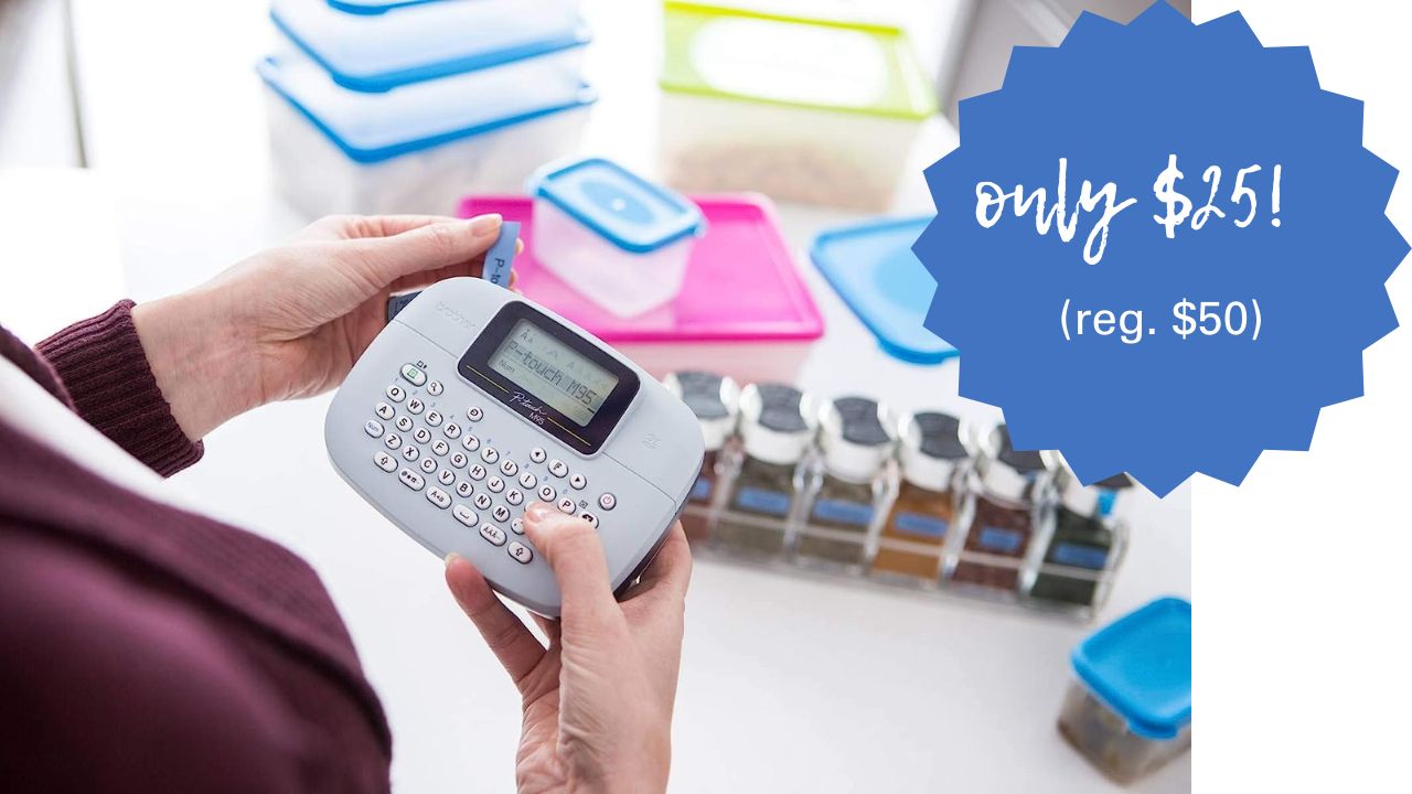 Brother Handy Label Maker $25 (reg. $50) :: Southern Savers