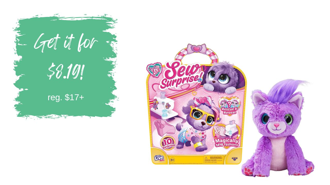 Little Live Pets Sew Surprise | $8.19 at Amazon & Target :: Southern Savers