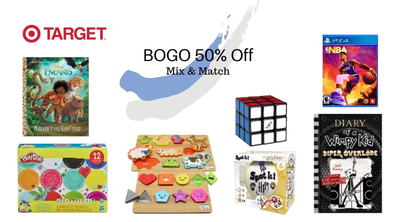 Target | B1G1 50% Off Sale - Books, Games & More! :: Southern Savers