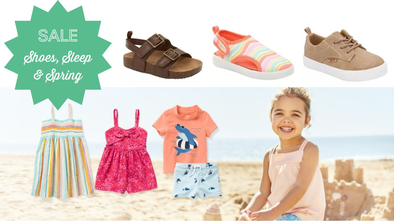 Carter's | 50% Off Sleep & Shoes + 40% Off Spring :: Southern Savers