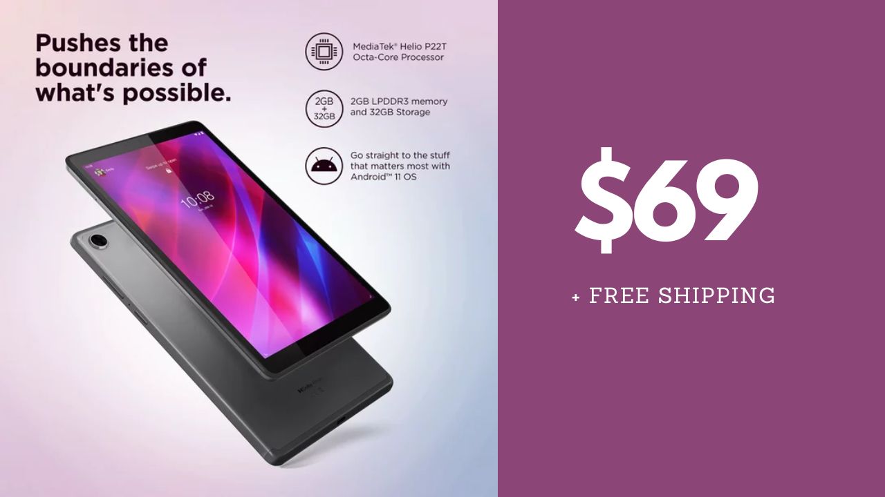 Lenovo Tab (3rd Gen) 8-Inch Tablet Only $69 At Walmart :: Southern Savers