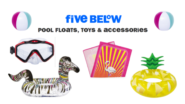 Five Below | Pool Floats, Toys & More! :: Southern Savers