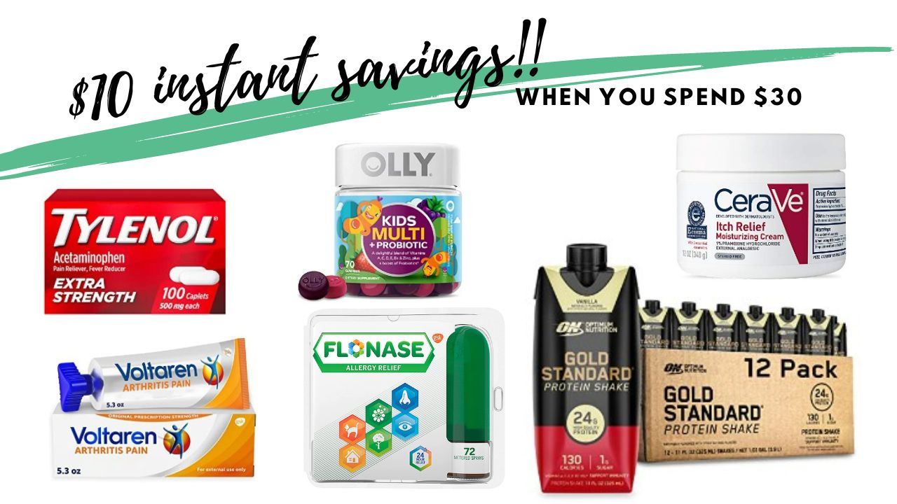Save $10 Off $30 Health Care Items at Amazon :: Southern Savers