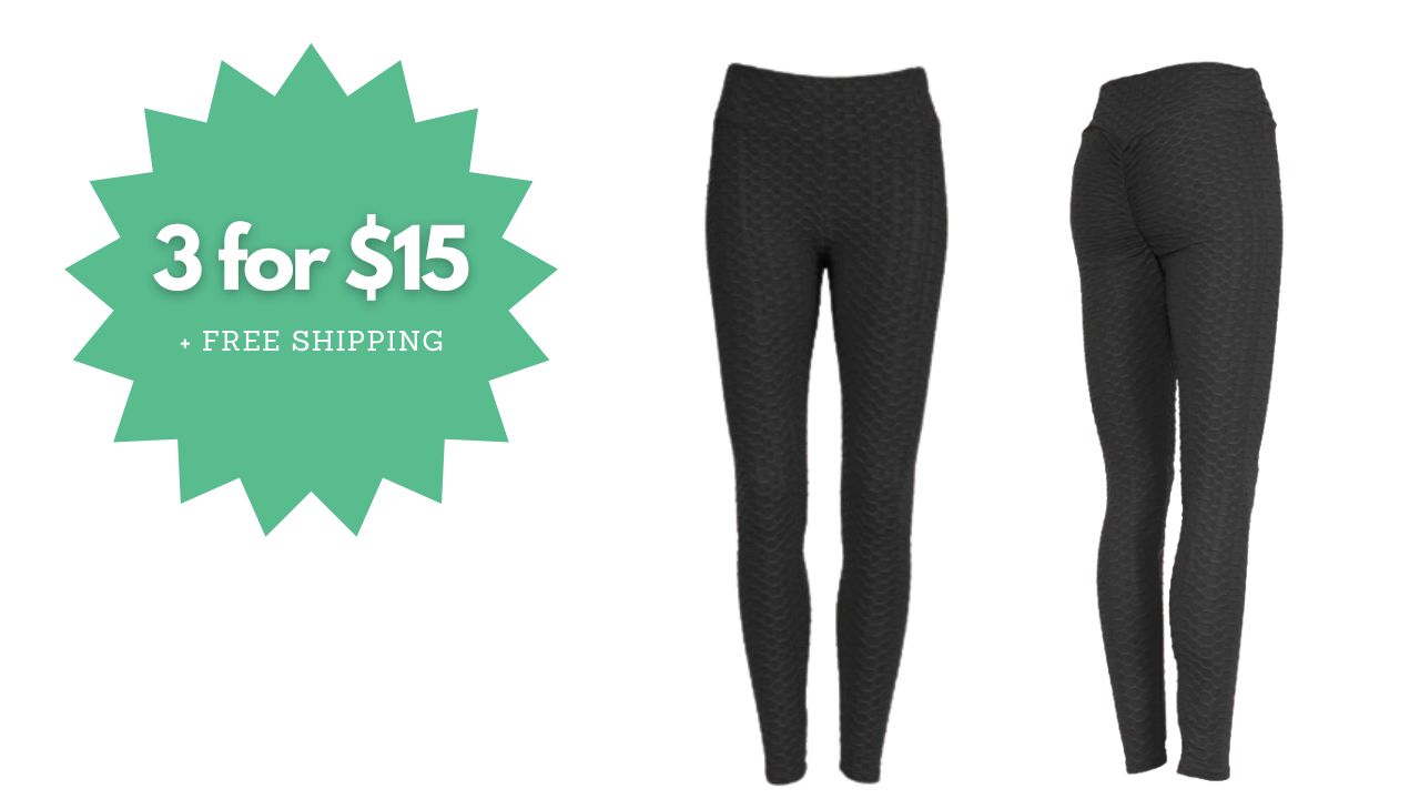 3 for $15 True Rock Dulce HoneyComb Leggings :: Southern Savers