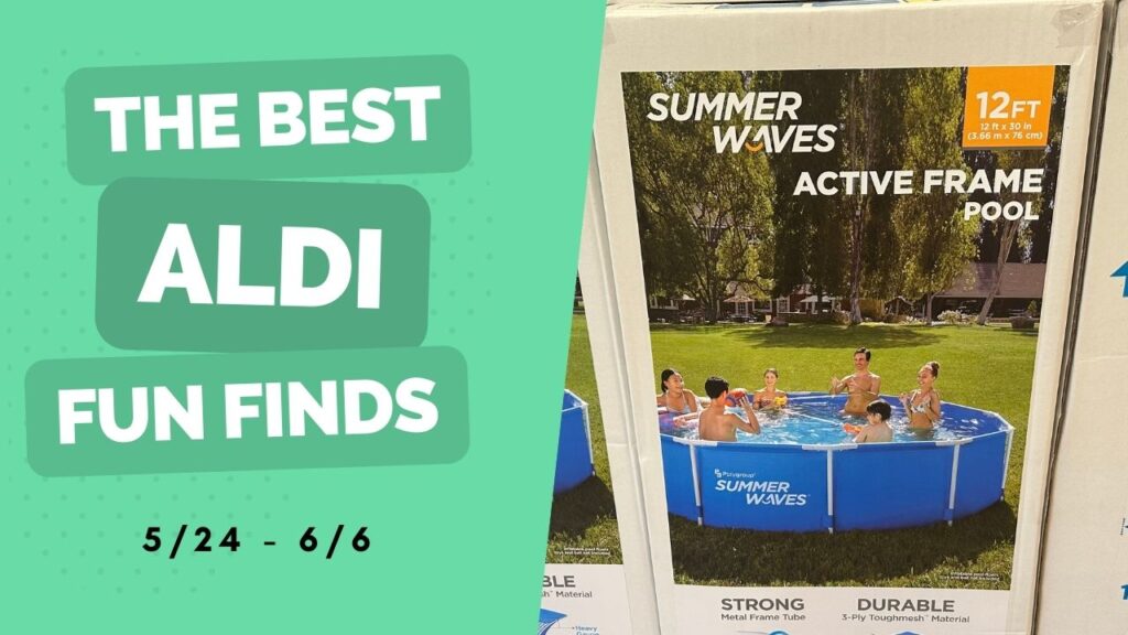 Aldi Fun Finds | Camping Gear Starting at $9.99, Above-Ground Pools ...