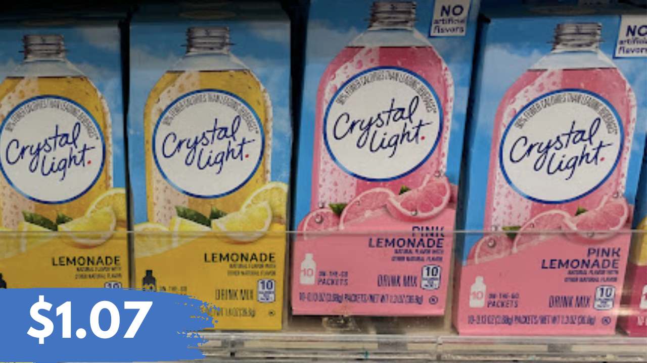 $1.07 Crystal Light Drink Mix | Publix & Kroger Deals :: Southern Savers