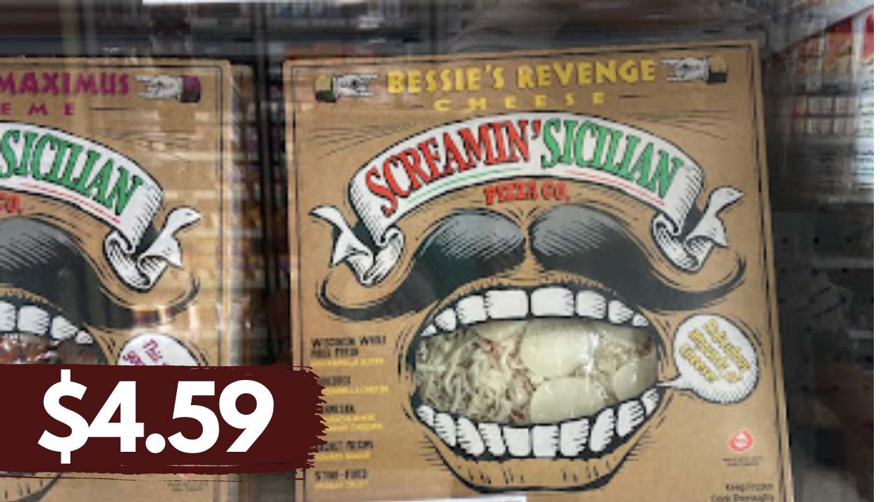 Screamin Sicilian Frozen Pizza for $4.59 :: Southern Savers