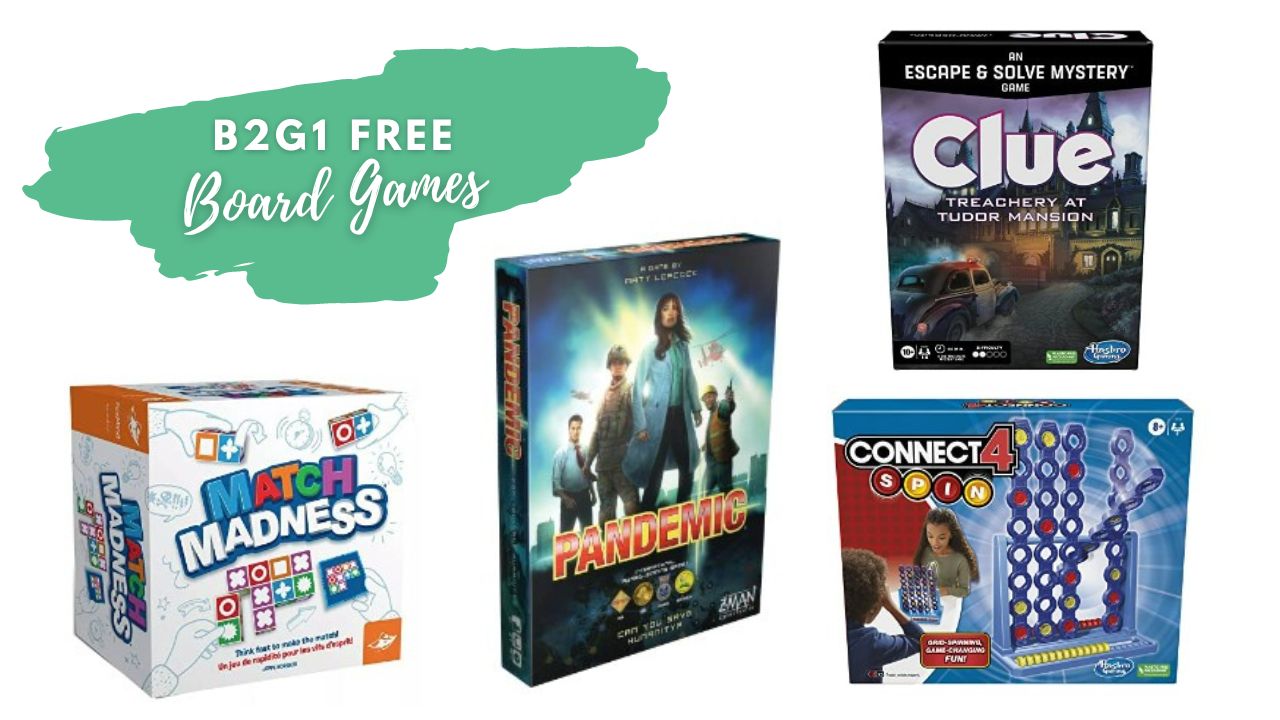 B2G1 Free Board Games at Amazon :: Southern Savers