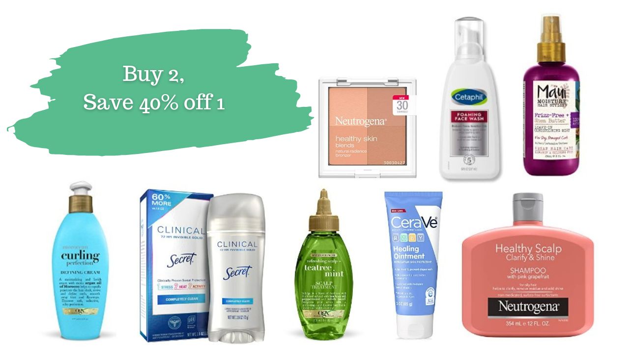 Personal Care | Buy 2, Save 40% Off One :: Southern Savers