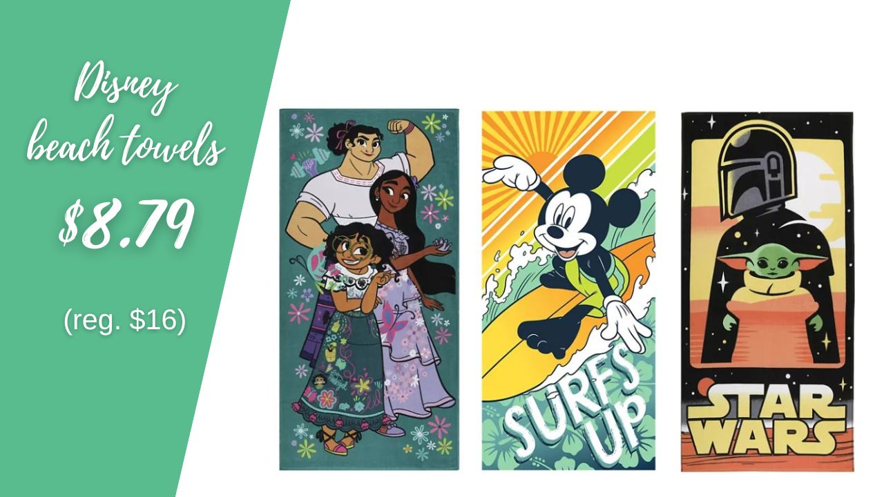 Kohl's | $8.79 Disney Beach Towels :: Southern Savers