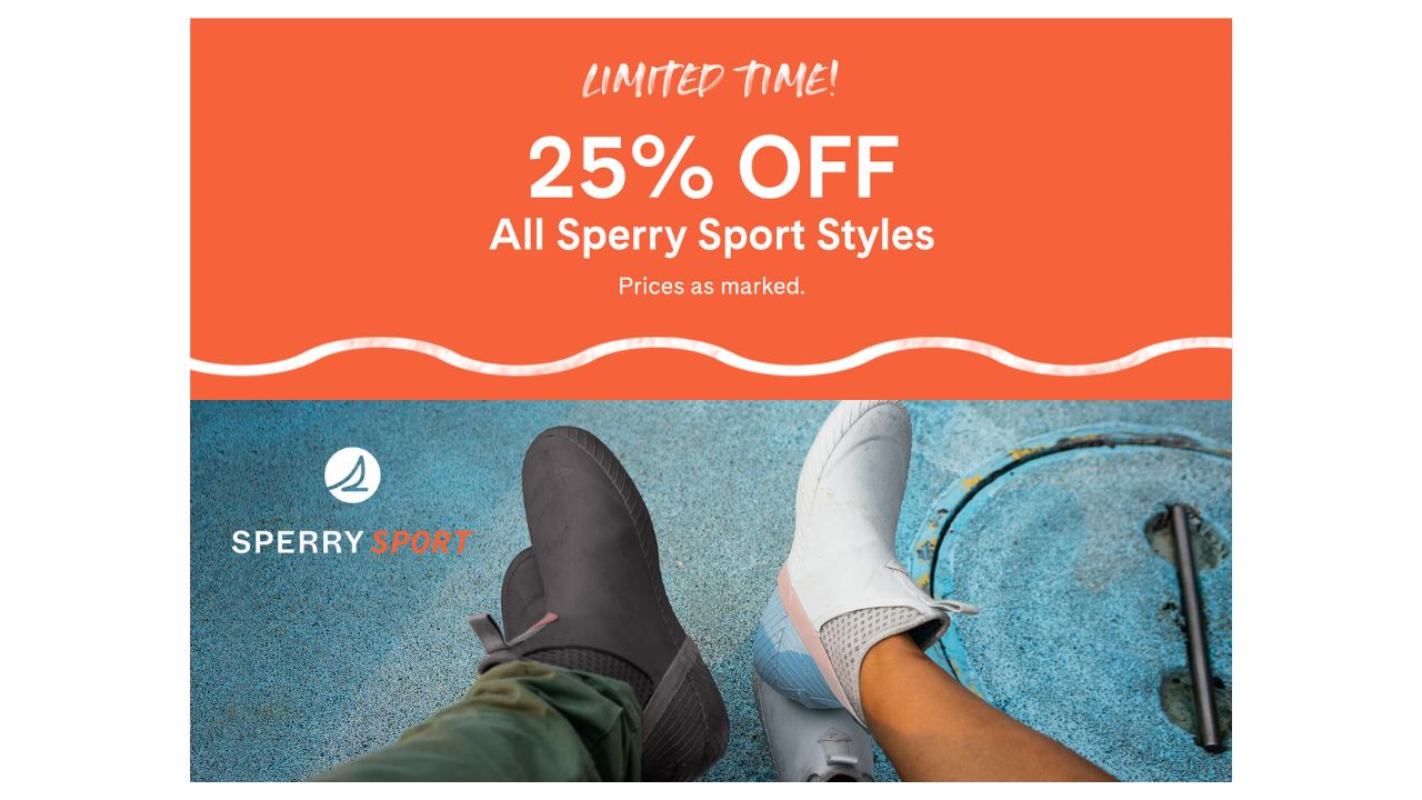 Sperry | Double the Savings On Sport Styles! :: Southern Savers
