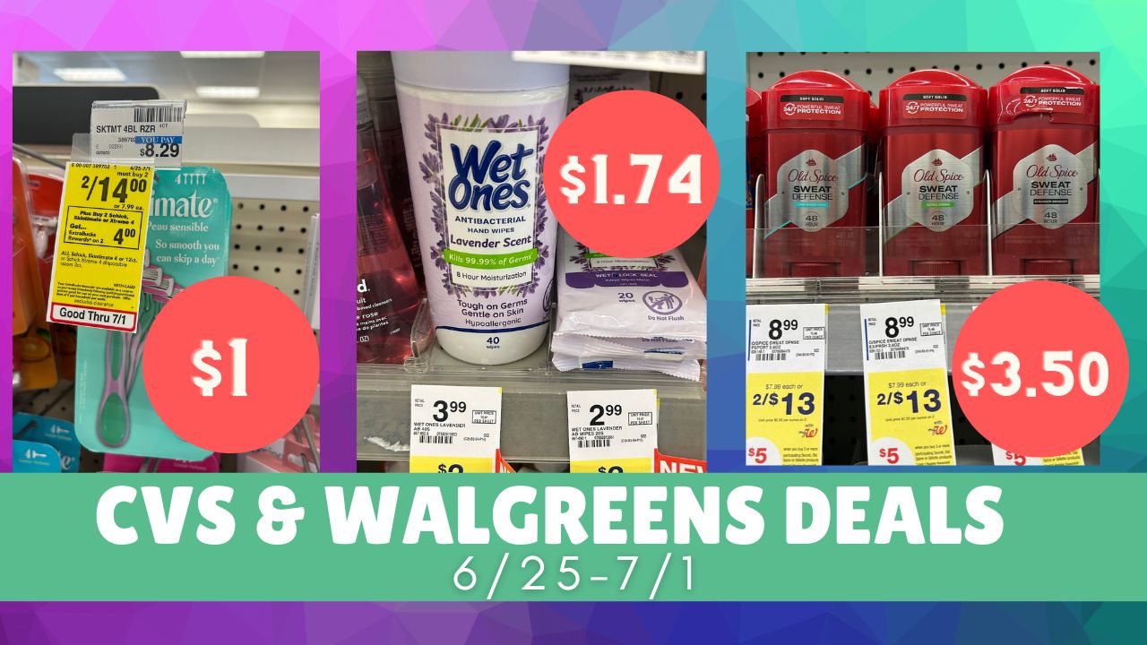 Video: Top CVS & Walgreens Deals 6/25-7/1 :: Southern Savers