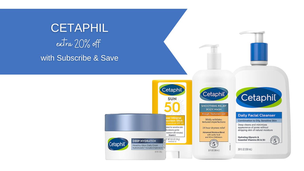 Cetaphil | 20% Off With Subscribe & Save Coupon Offer :: Southern Savers