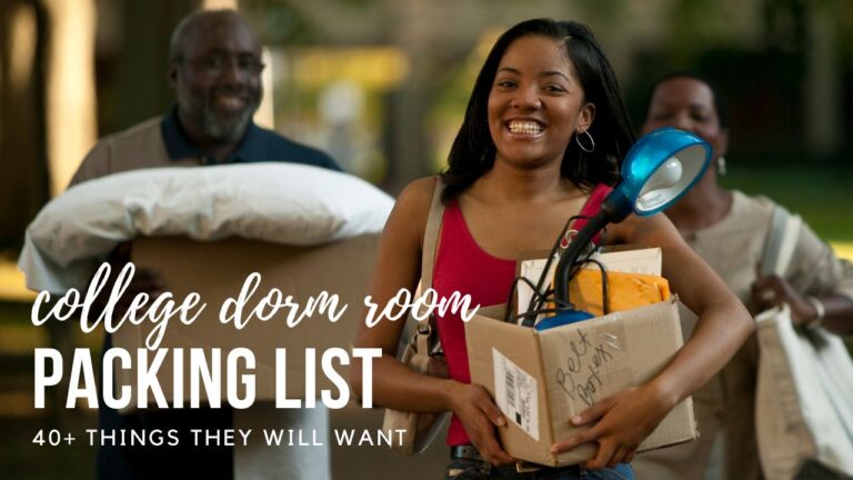 College Dorm Room Packing List | 40+ Things They Will Want :: Southern ...