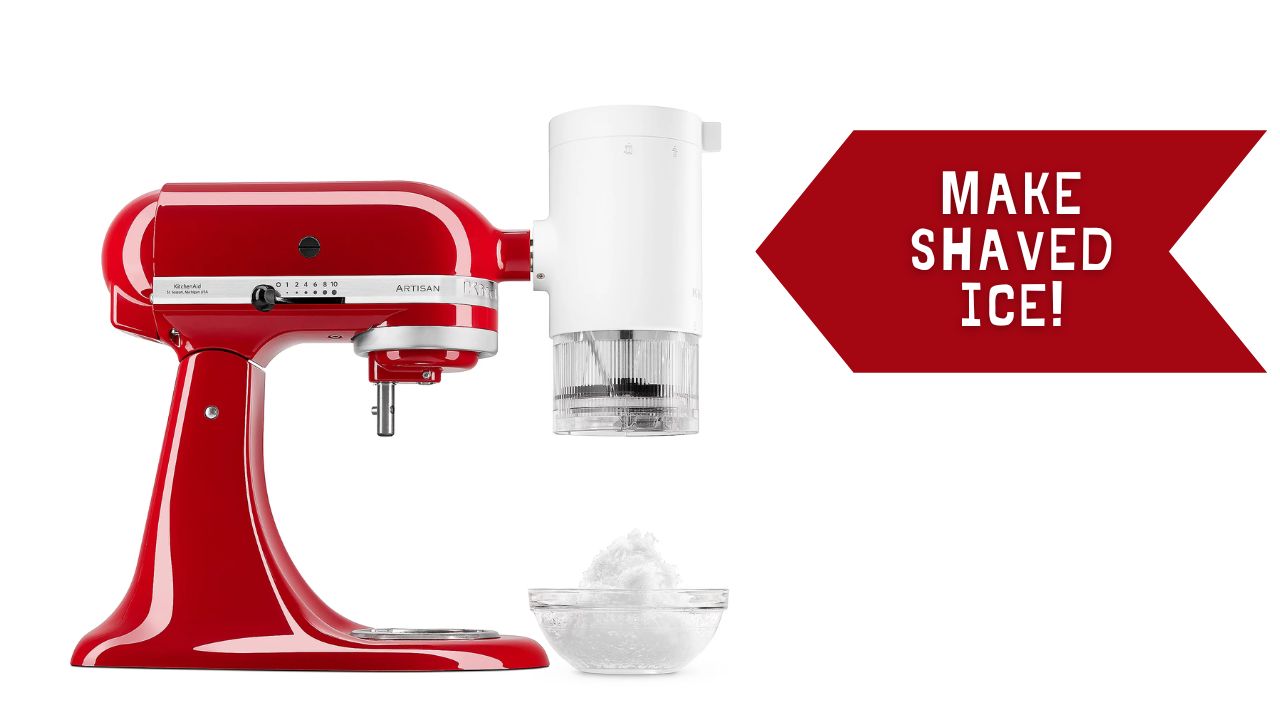 KitchenAid Shave Ice Stand Mixer Attachment As Low As $49.98 (reg. $120 ...