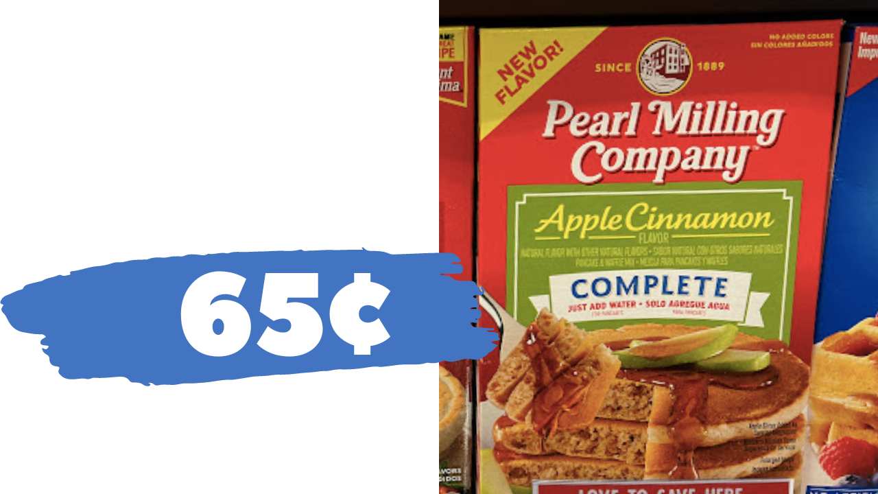 65¢ Pearl Milling Co Apple Cinnamon Pancake & Waffle Mix :: Southern Savers