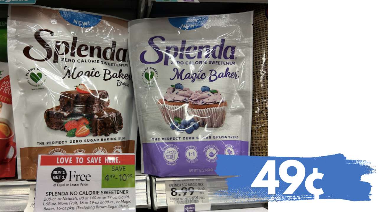 49¢ Splenda Magic Baker (reg. $8.99) :: Southern Savers