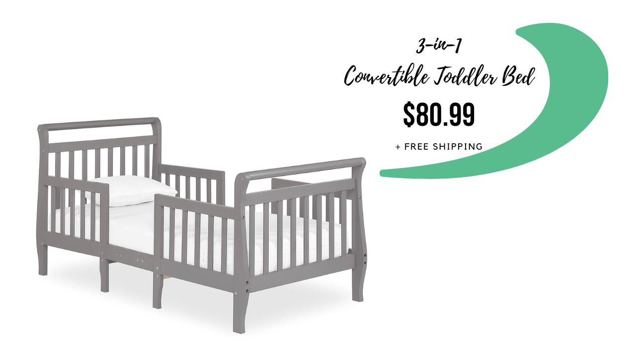 Dream On Me 3-in-1 Convertible Toddler Bed $81 Shipped! :: Southern Savers