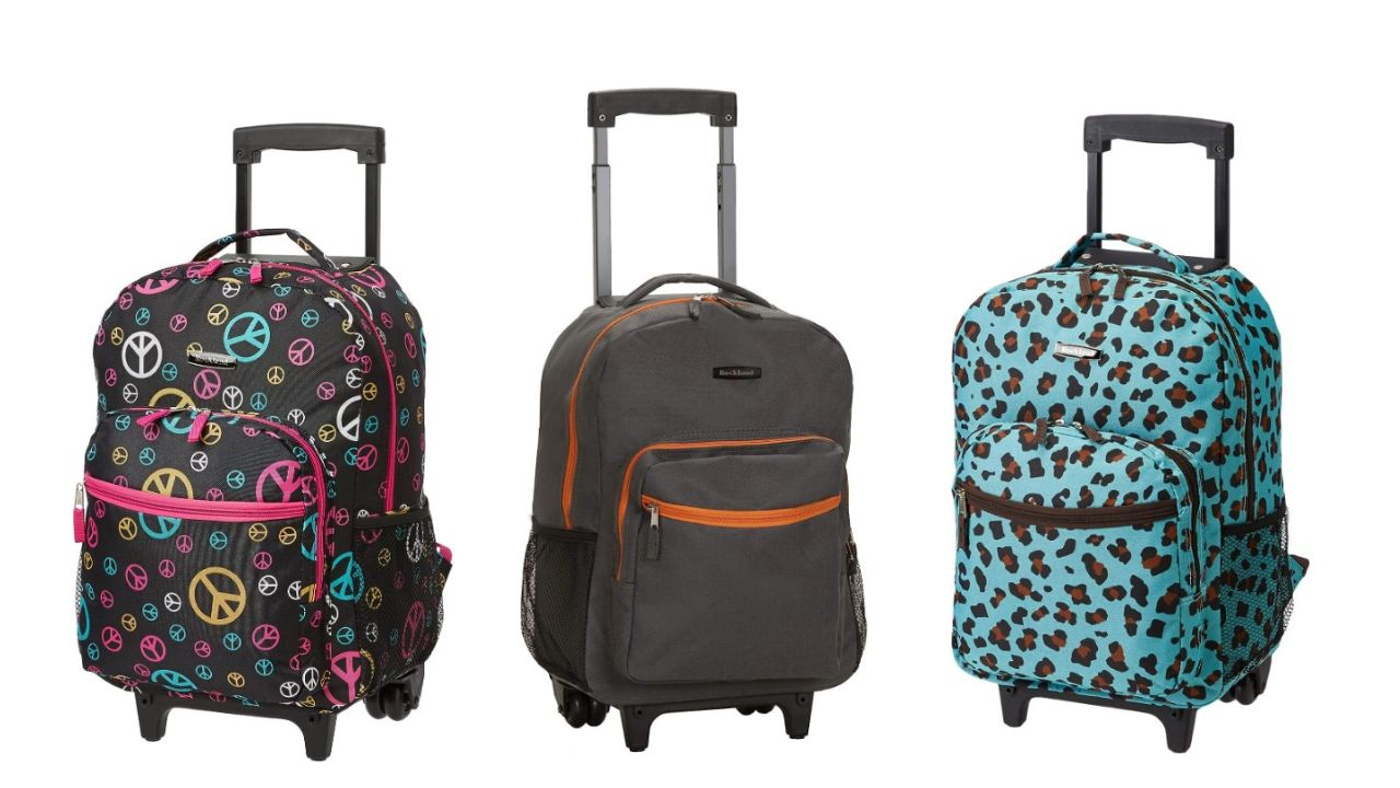 Rockland 17" Rolling Backpacks Under $20 (reg. $80) :: Southern Savers