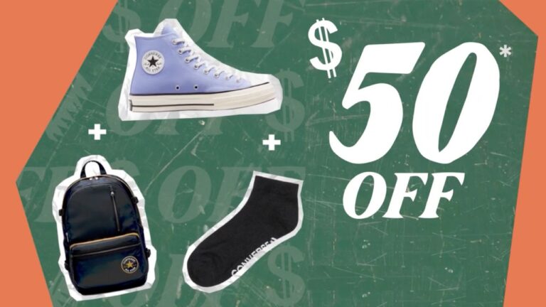 $50 off Converse Back to School Kit :: Southern Savers