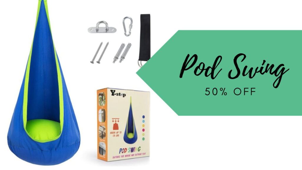 Amazon Kids Pod Swing Is Just $25 (reg. $50)! :: Southern Savers