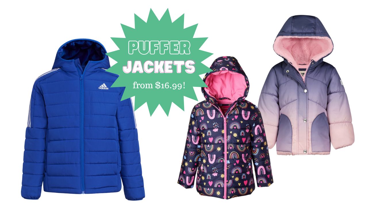 Kids' Puffer Coats Up to 70% Off :: Southern Savers