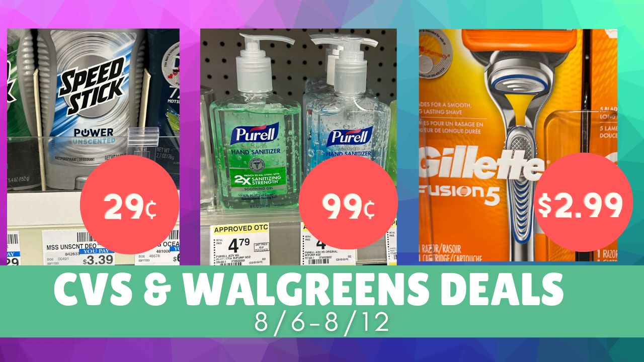 Video: Top CVS & Walgreens Deals 8/6-8/12 :: Southern Savers