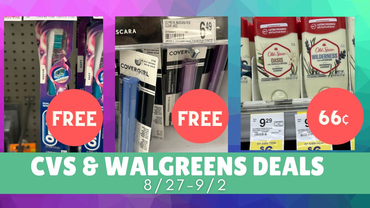 Video: Top CVS & Walgreens Deals 8/27-9/2 :: Southern Savers