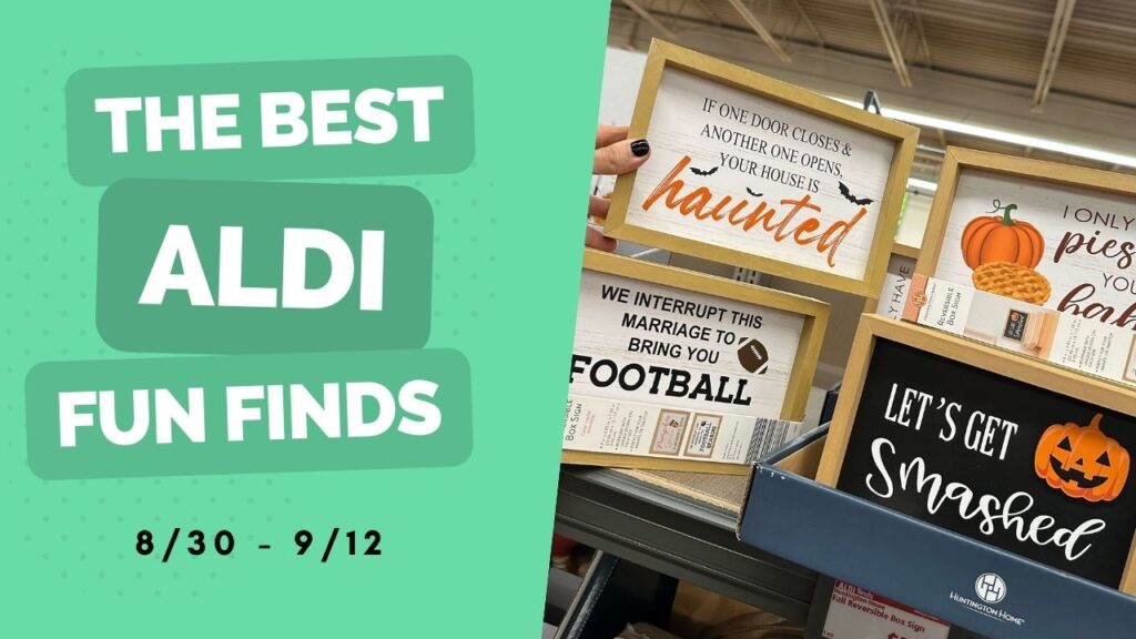 Aldi Fun Finds | Tons of Toddler Gear + New Fall Decor :: Southern Savers