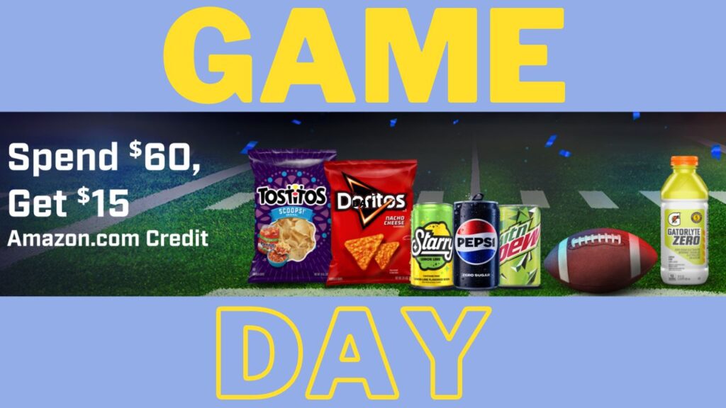 $15 Amazon Credit After Purchasing Game Day Snacks :: Southern Savers