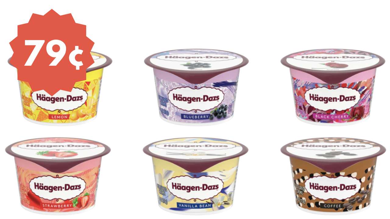 79¢ Haagen-Dazs Yogurt Cups | Kroger Mega Deal :: Southern Savers