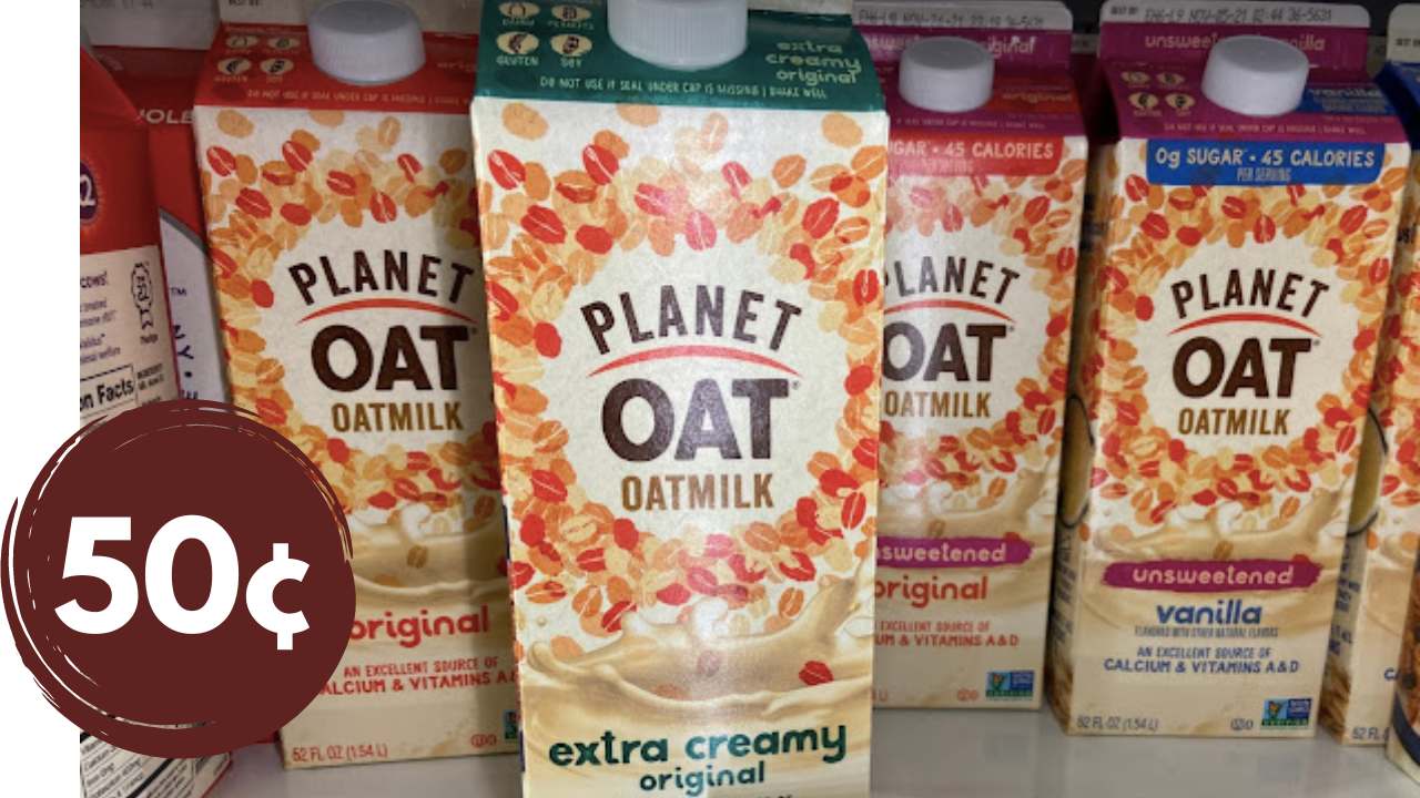 50¢ Planet Oat Oatmilk at Kroger :: Southern Savers