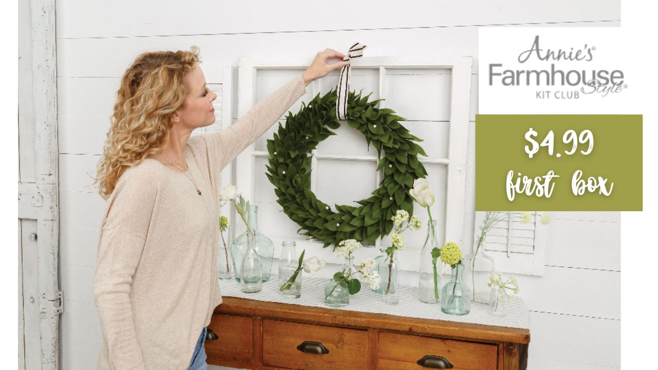$4.99 Annie's Farmhouse Style Kit-of-the-Month Club :: Southern Savers