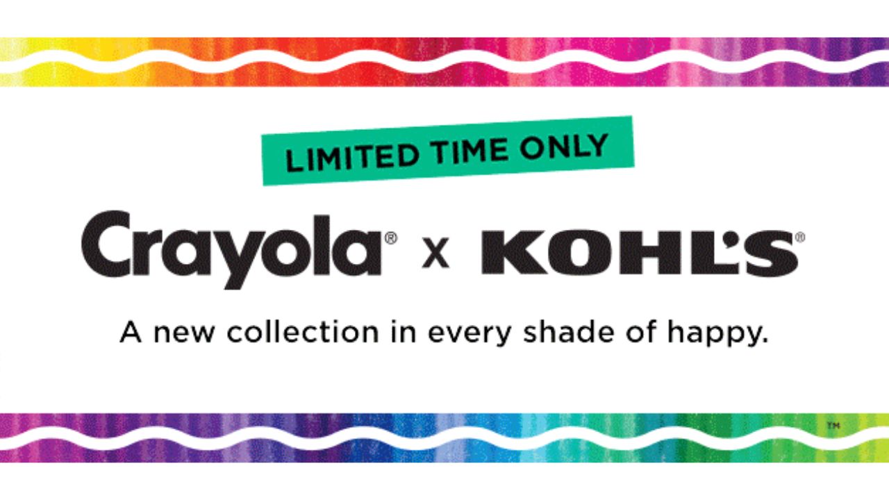 Crayola x Kohl's Sale | Fun Accessories For Anyone :: Southern Savers