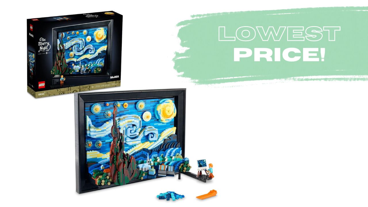 LEGO 3D Wall Art | The Starry Night | Lowest Price! :: Southern Savers