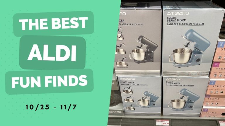 Aldi Fun Finds | Tons of Kitchen Gear, $2.99 Wooden Brushes & More ...