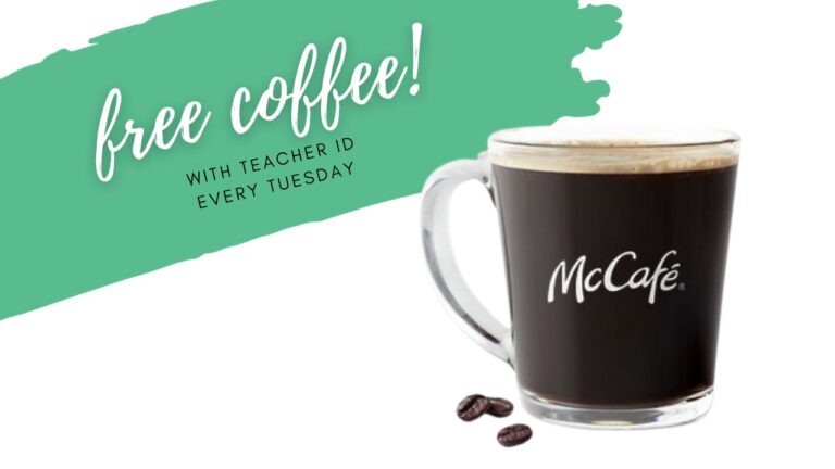 Free Coffee For Teachers Every Tuesday at McDonald's :: Southern Savers