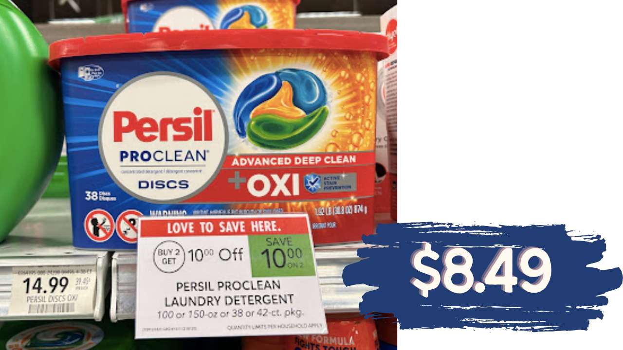 $8.49 Persil ProClean Discs at Publix :: Southern Savers