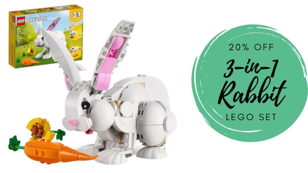 LEGO Creator White Rabbit Set $15.99 (Reg. $20) :: Southern Savers
