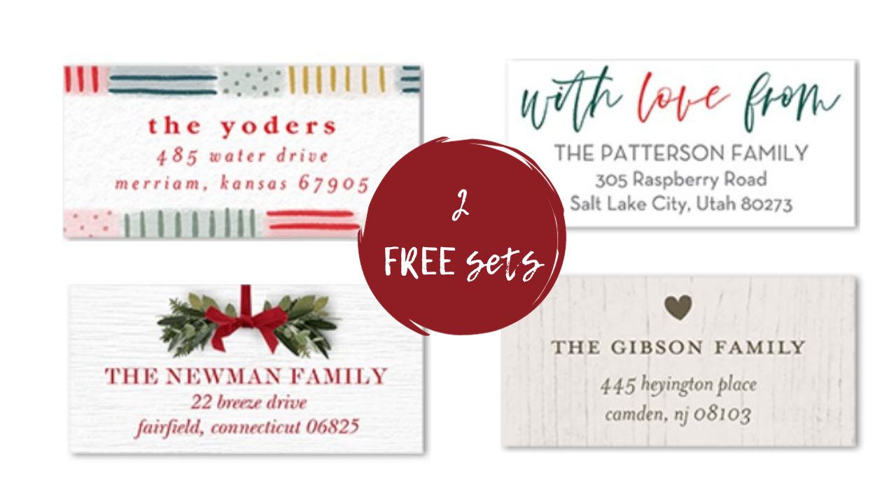 Shutterfly | 2 FREE Sets of Address Labels :: Southern Savers