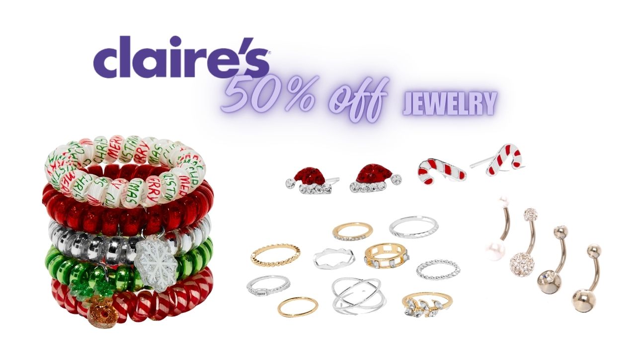 Claire's | 50% Off Jewelry & Accessories :: Southern Savers